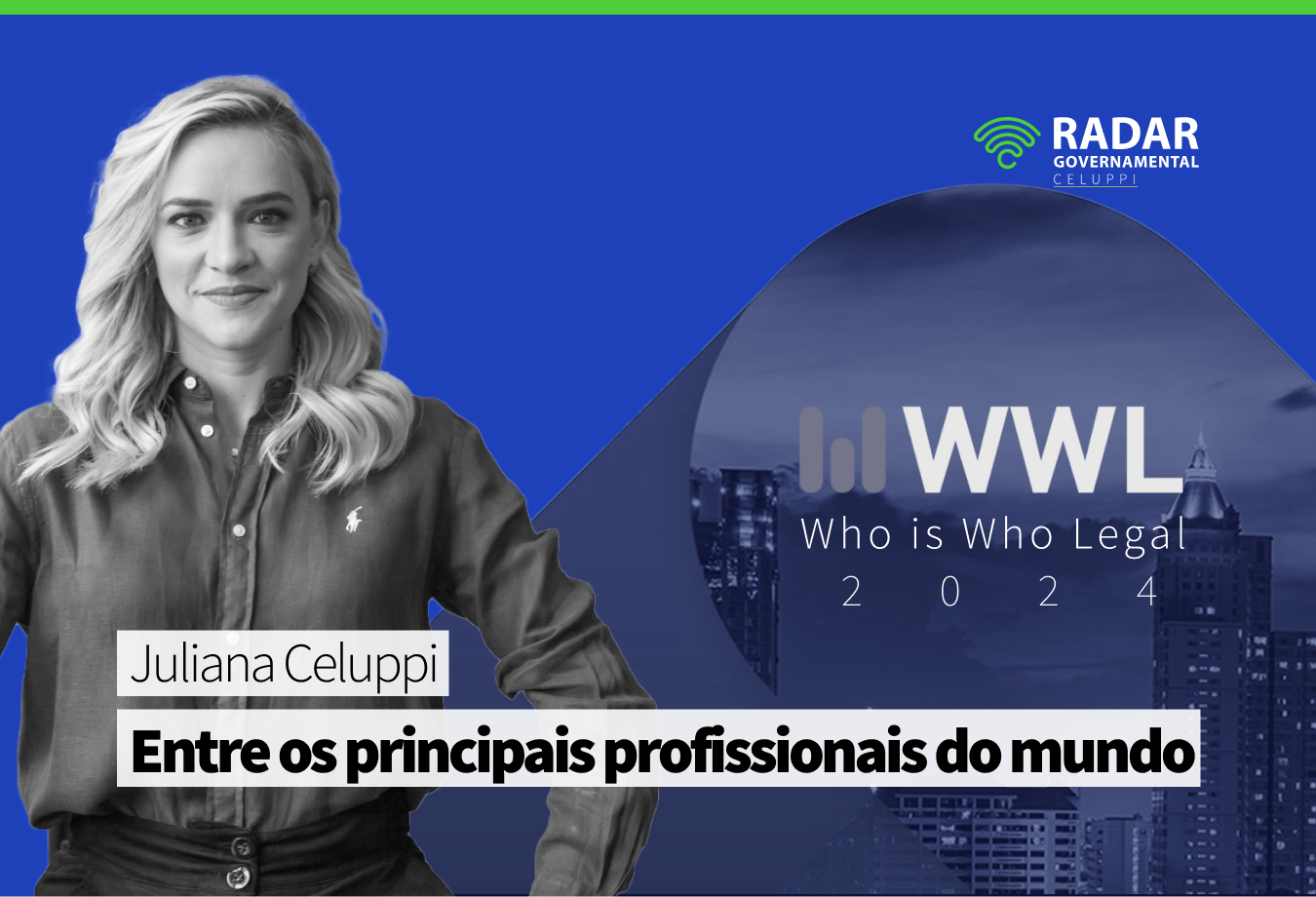 Entre os principais profissionais do mundo - Radar Governamental